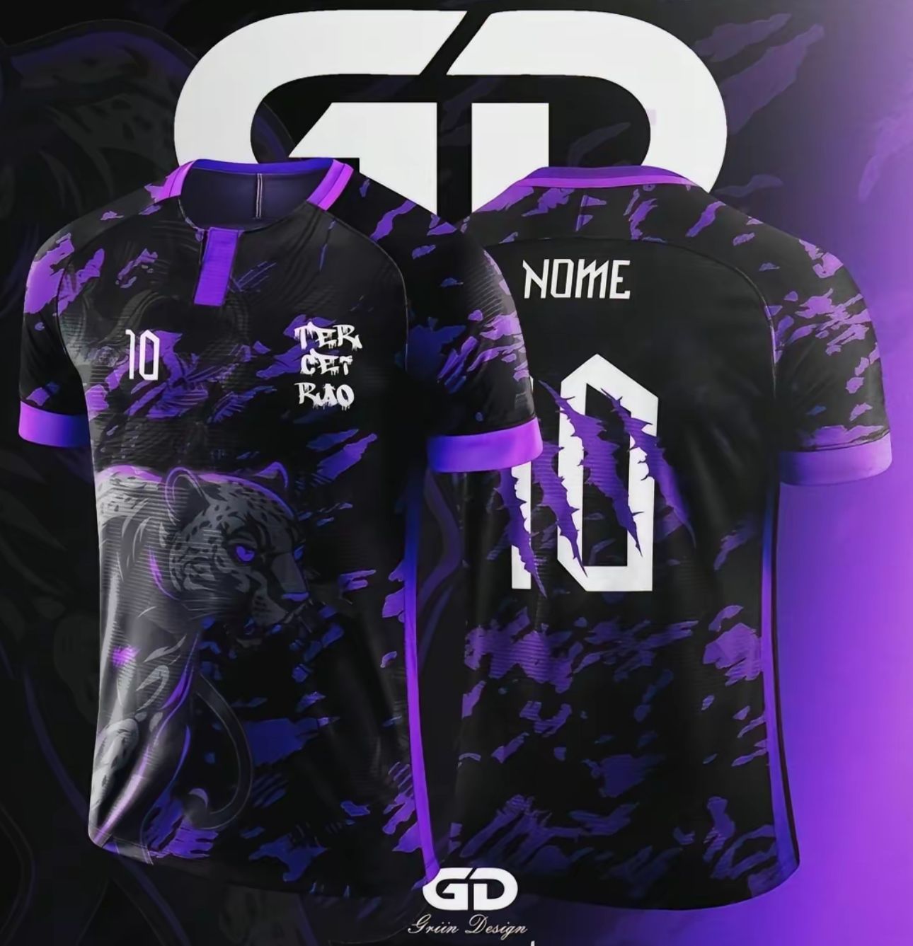 Camisa Vetor Pantera Interclasse – Griin Design