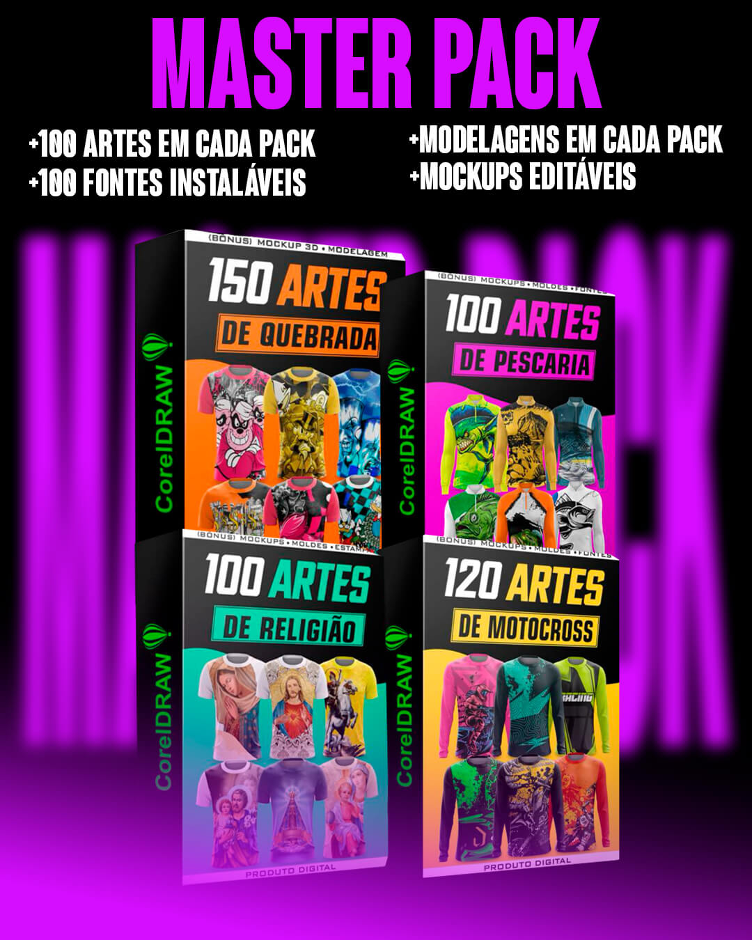 MASTER PACK VETORES – Griin Design