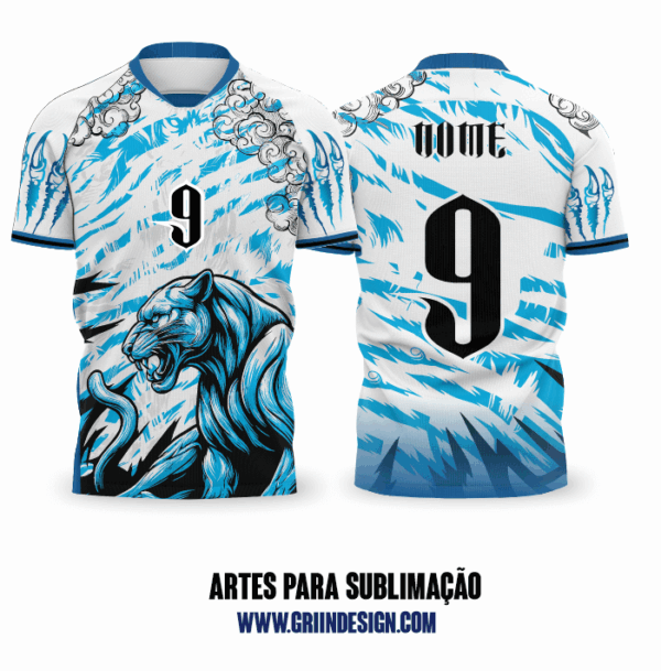 Arte Vetor Pantera Azul 2025 – Griin Design