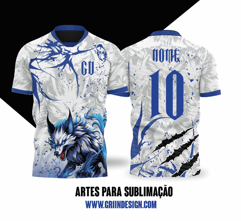 Arte Vetor Raposa Azul – Griin Design